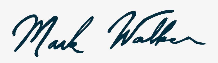 Markwalkersignature , Free Transparent Clipart - ClipartKey