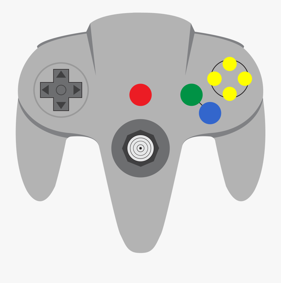 Nintendo 64 Controller Png Graphic Freeuse Library - Nintendo 64 ...