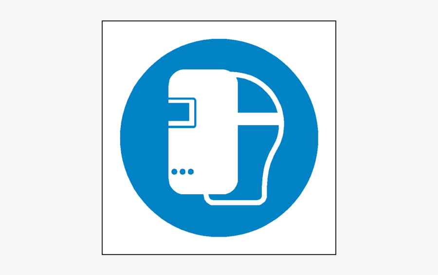 Welding Clipart Welding Shield - Mandatory Sign Welding Mask , Free ...