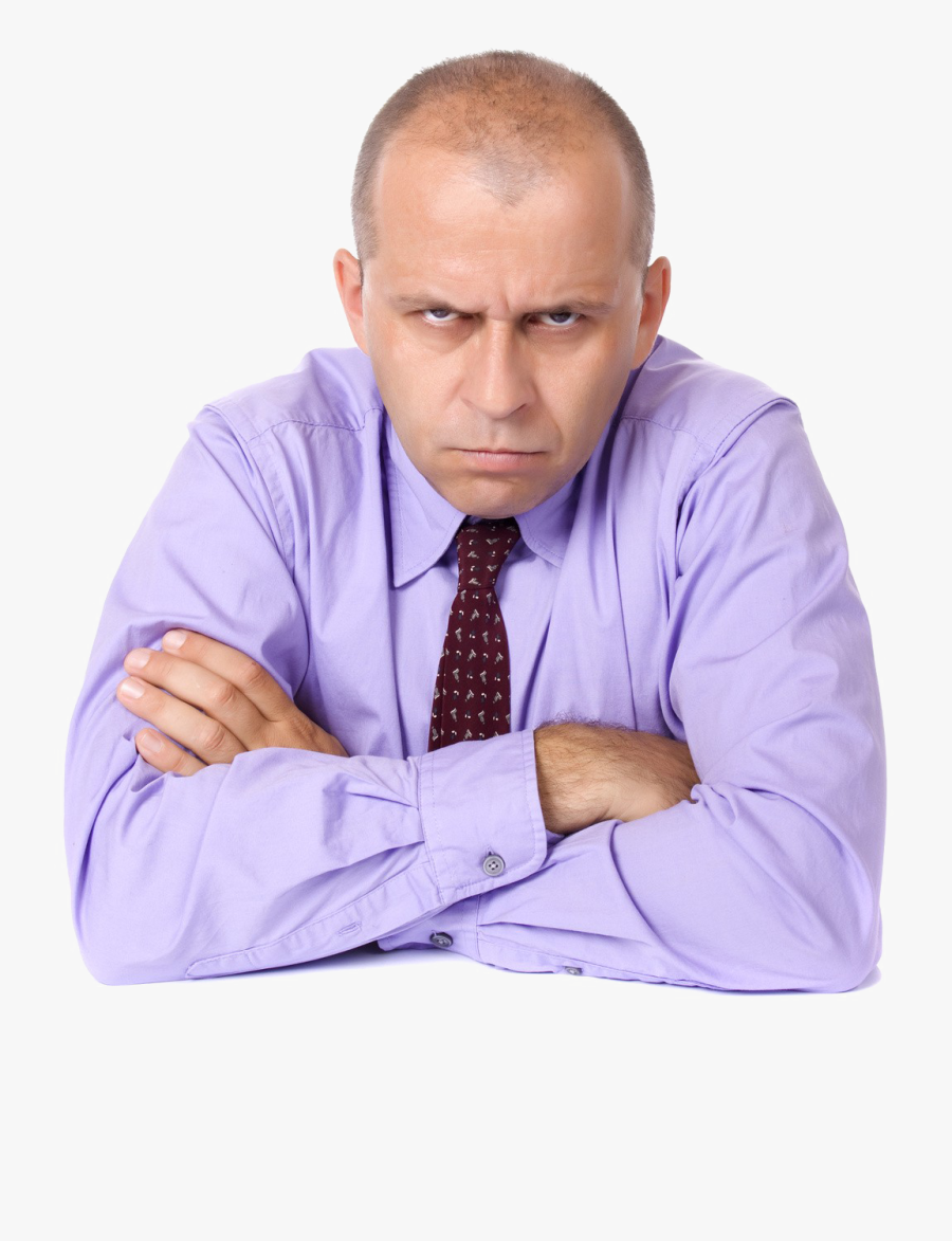 Angry Man Png - Angry Person Png , Free Transparent Clipart - ClipartKey