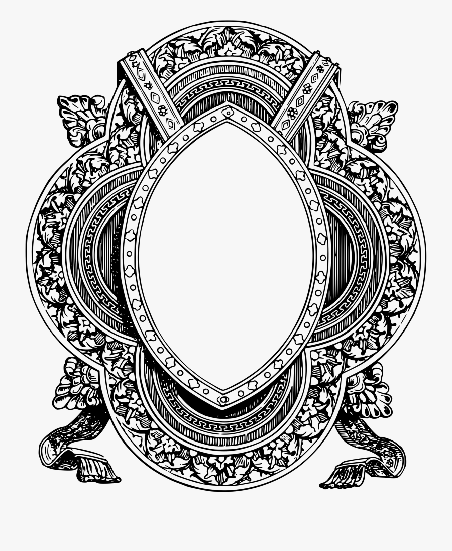 Ornate Frame 13 Clip Arts - Picture Frame , Free Transparent Clipart ...