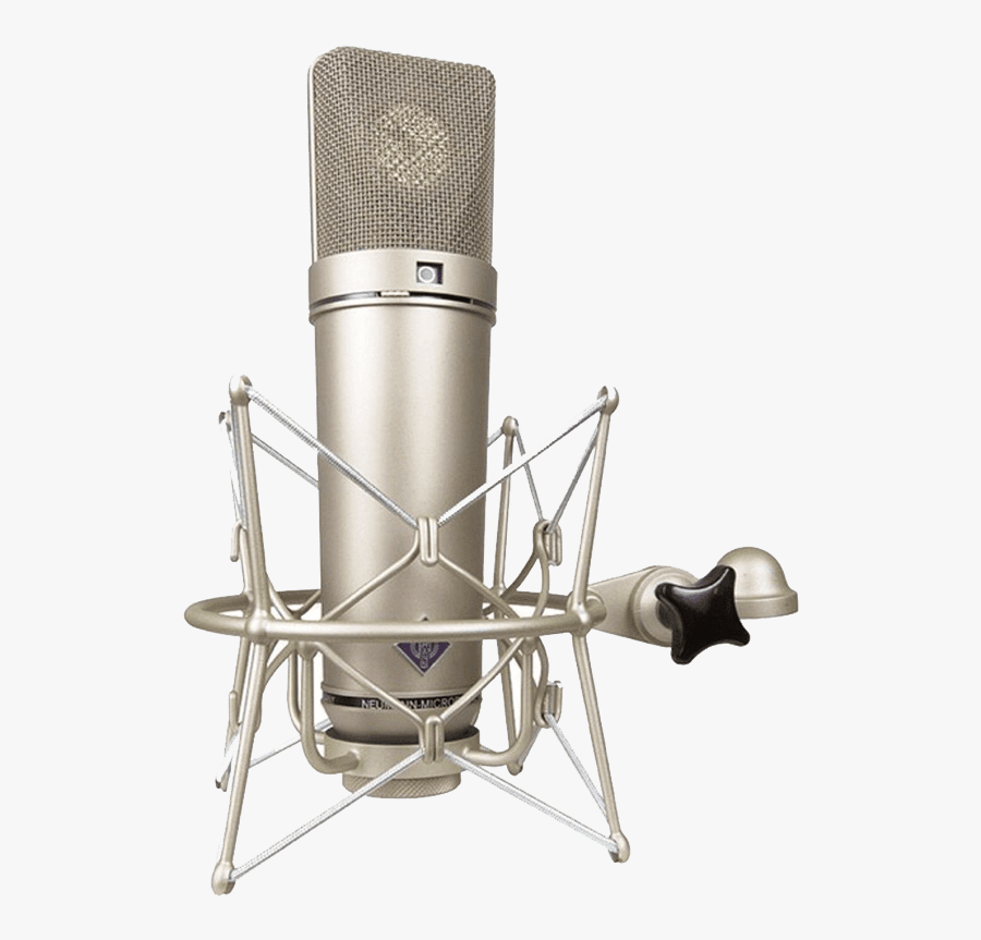 Transparent Vintage Microphone Png - Neumann Microphones U87 , Free ...