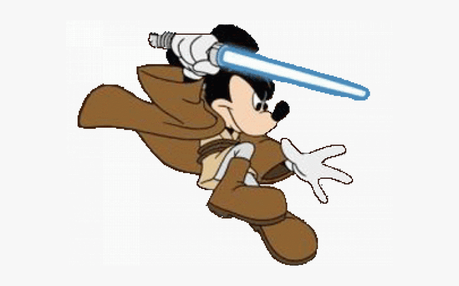 Wars Clipart Jedi Mickey - Star Wars Mickey Png , Free Transparent ...
