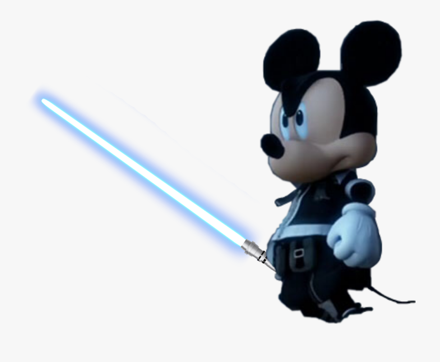 Jedi Mickey Mouse @themizfitzsquad - Cartoon , Free Transparent Clipart ...