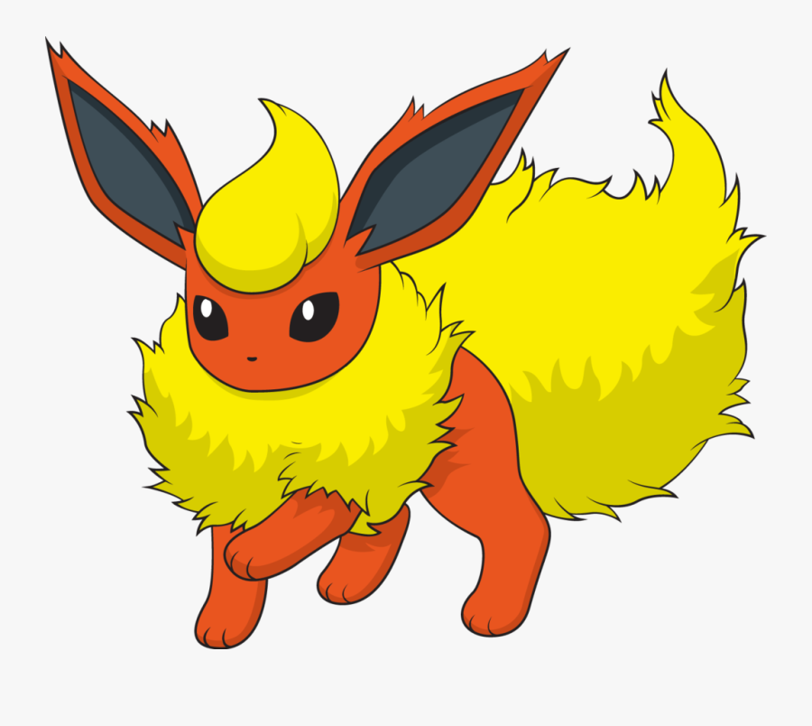 Pokemon Eevee Evolution Flareon , Free Transparent Clipart - ClipartKey