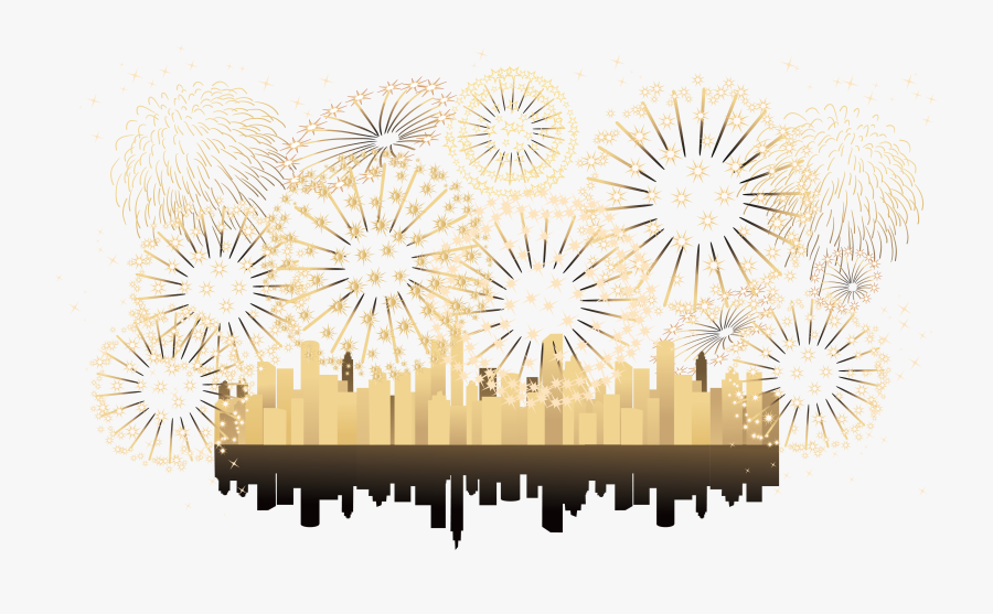 Euclidean Vector Fireworks - Motif , Free Transparent Clipart - ClipartKey