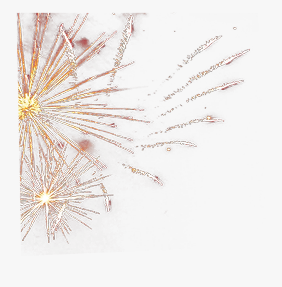 Gold Firework Png - Fireworks , Free Transparent Clipart - ClipartKey
