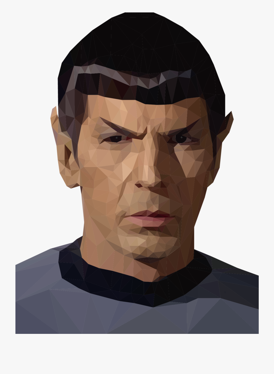 Drawing Polygons Male Portrait - Man , Free Transparent Clipart ...