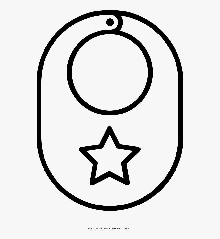 Baby Bib Coloring Page, Printable Baby Bib Coloring, - Bib Coloring ...