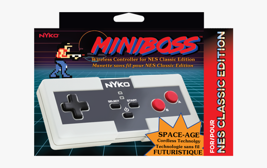 Nes Classic Edition Png - Nyko Wireless Nes Controller , Free ...
