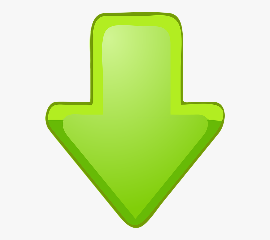 Arrow Key Pointing Down , Free Transparent Clipart - ClipartKey