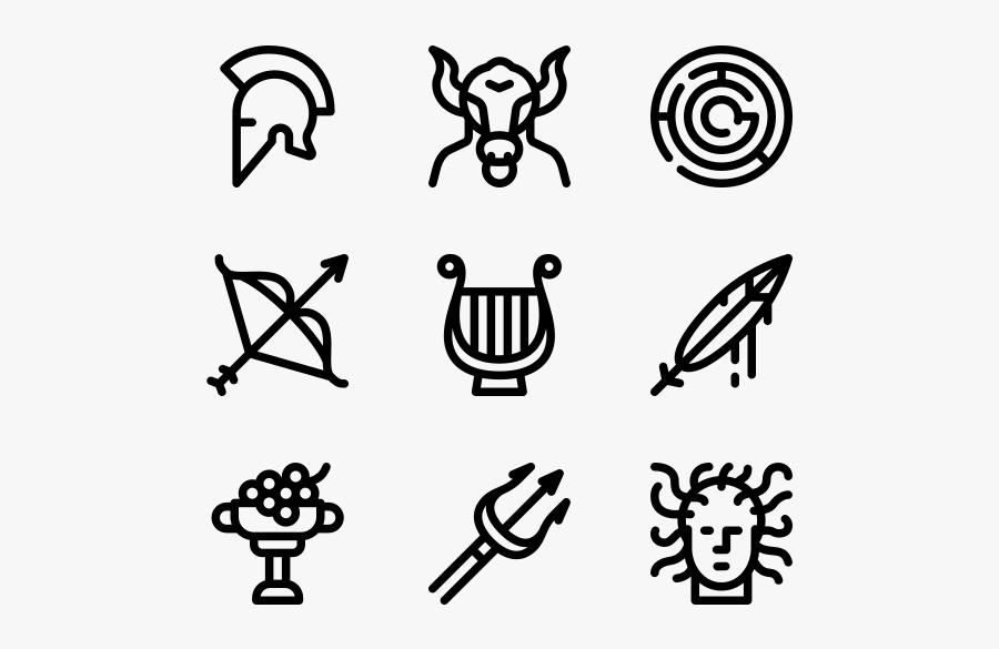 Greek Mythology - Greek Mythology Icons , Free Transparent Clipart ...