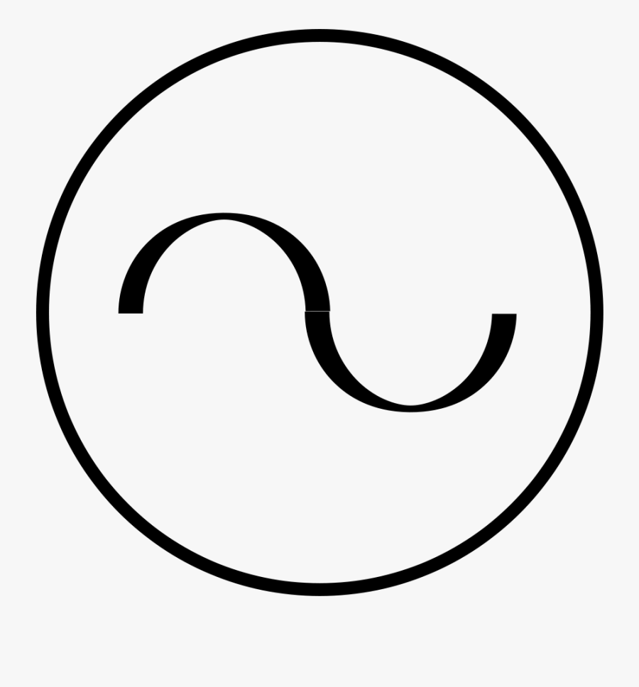 Rsa Iec Ac Source Symbol Clipart, Vector Clip Art Online, - Marble ...