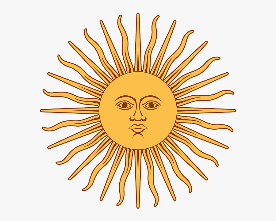 Transparent Sun Vector Png - Flag Of Argentina Sun , Free Transparent ...