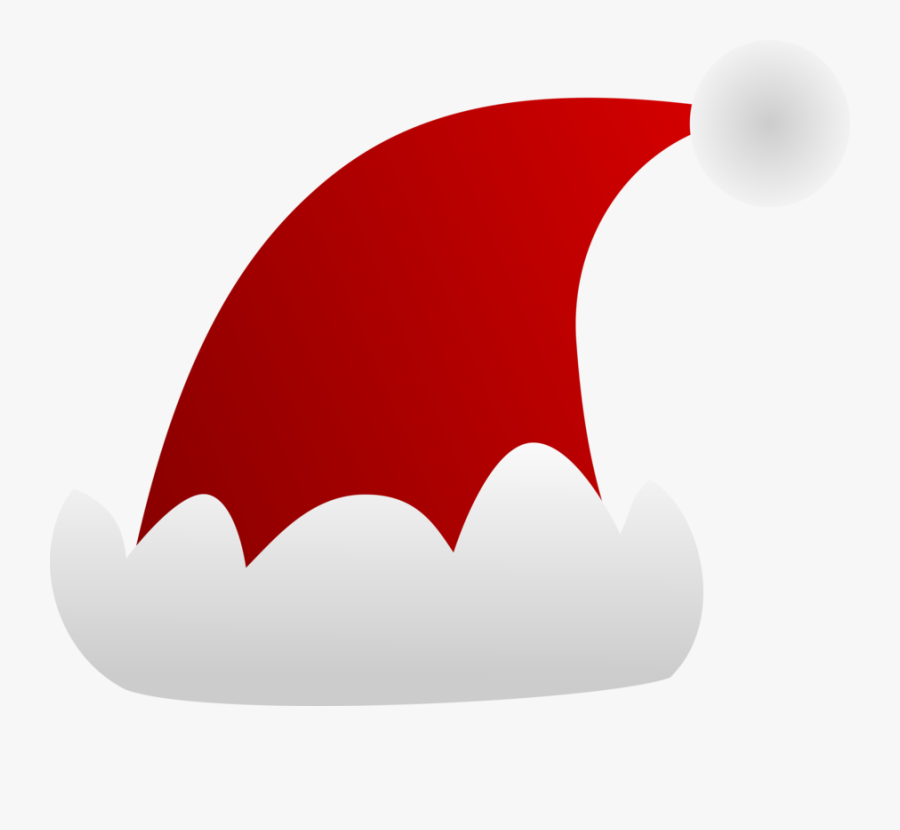 Transparent Santa Claus Hat Clipart - Santa Hat Clipart Cute , Free ...