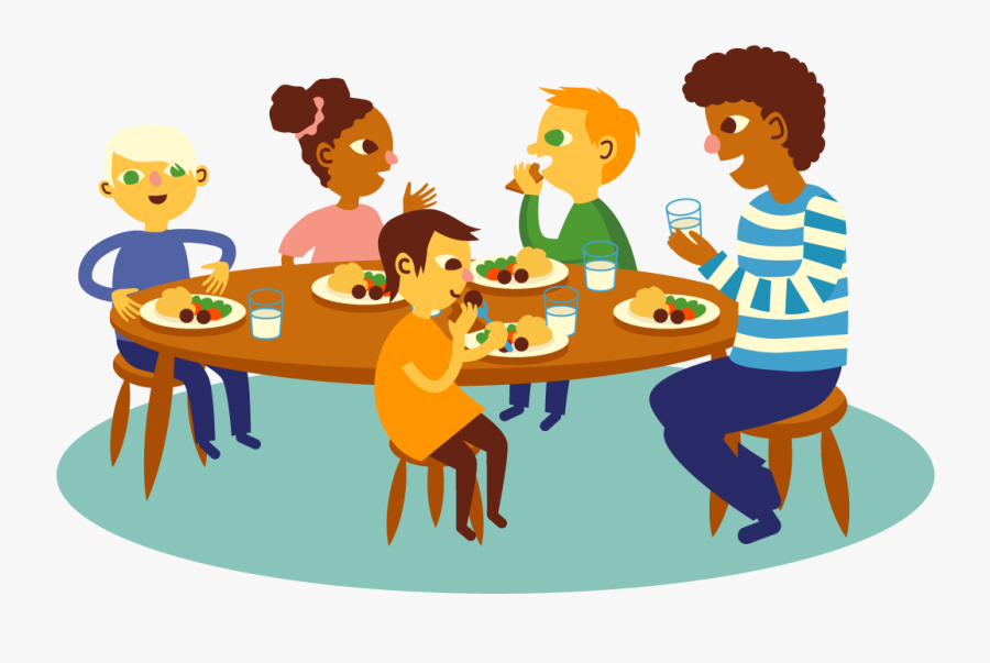 Meal Clipart Child Food - School Eat Cartoon Png , Free Transparent ...