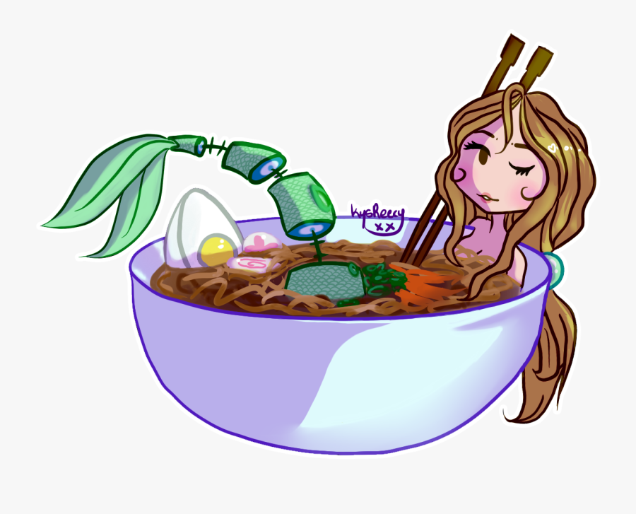 Community Art Udon Noodle - Mermaid Gore , Free Transparent Clipart ...