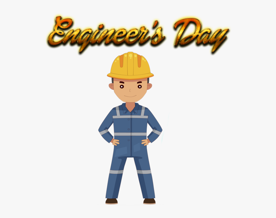 Engineer Day 2019 Sticker - Cartoon , Free Transparent Clipart - ClipartKey