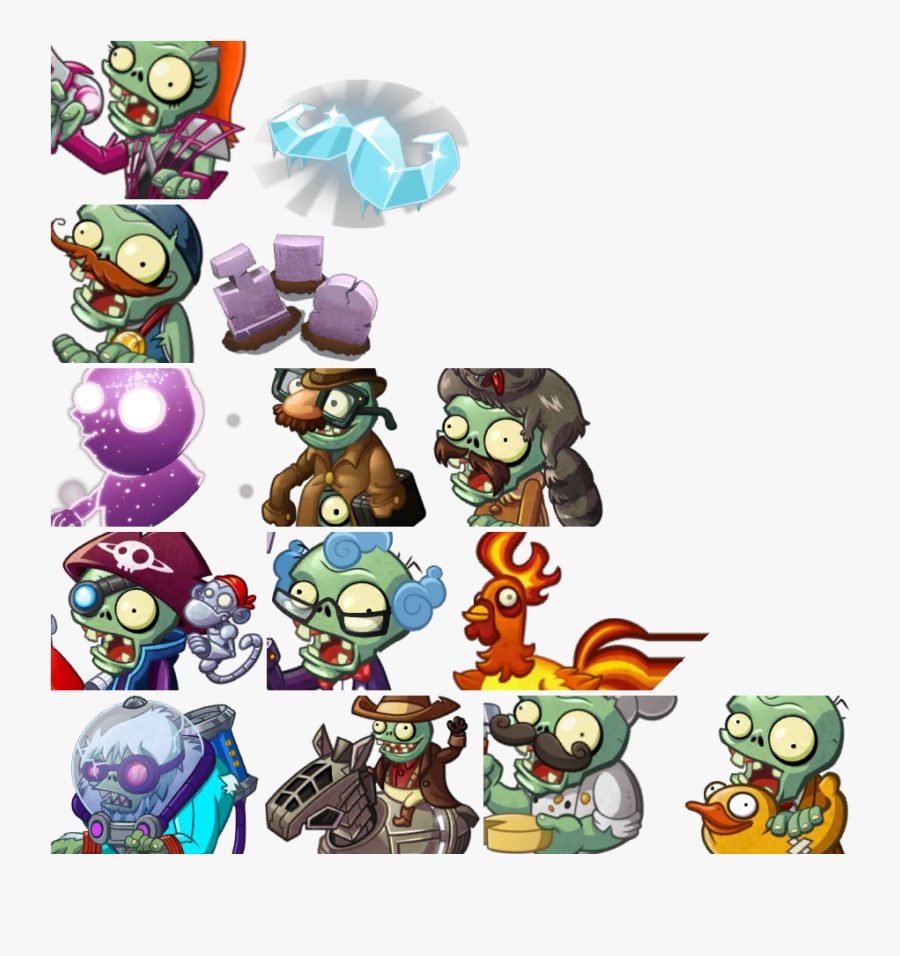 Zombies Wiki - Pvz Heroes Sprites , Free Transparent Clipart - ClipartKey