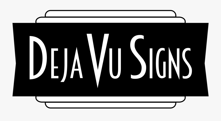 Deja Vu Signs Logo Box , Free Transparent Clipart - ClipartKey
