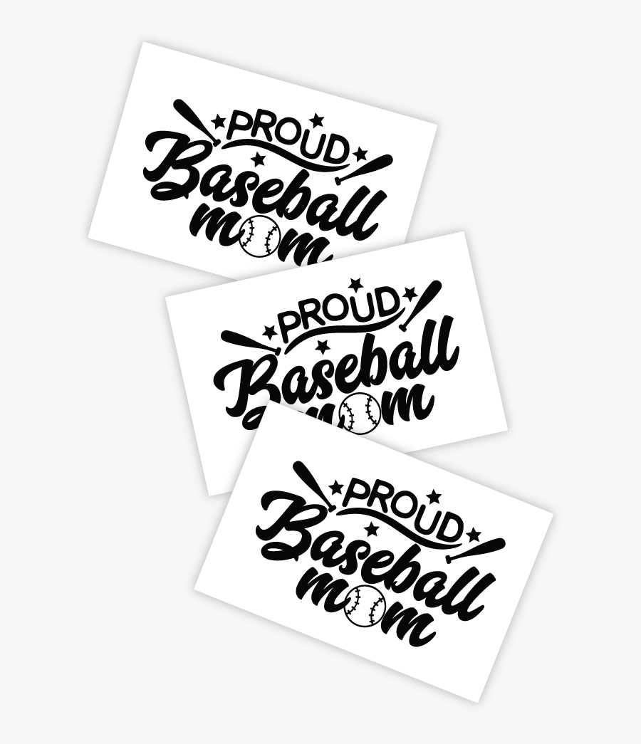 Baseball Mom" Class= - Calligraphy , Free Transparent Clipart - ClipartKey