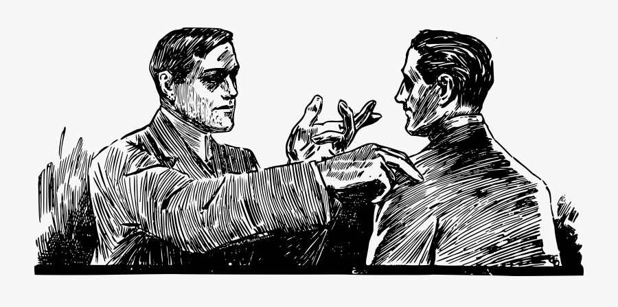 Tap On Shoulder Clip Arts - Tap On A Shoulder Drawing , Free ...