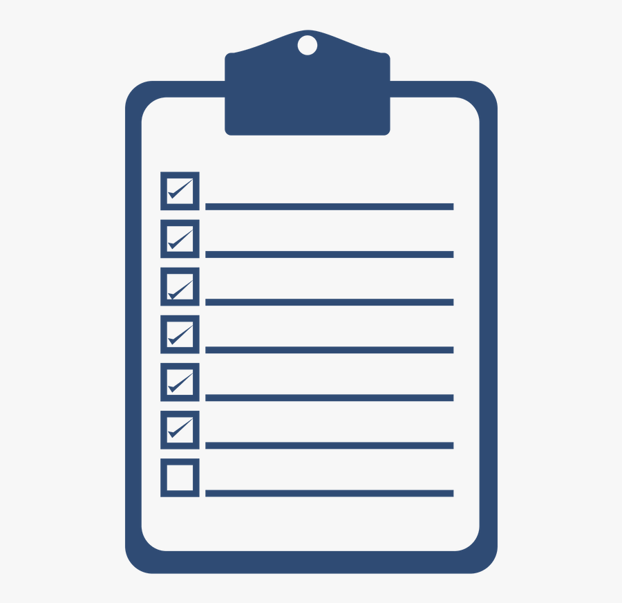 Checklist - Checklist Icon Orange , Free Transparent Clipart - ClipartKey