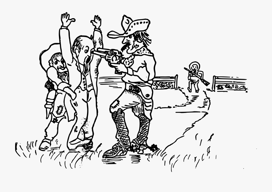 Clip Art Clip Mugging Huge - Robbery Drawing , Free Transparent Clipart ...