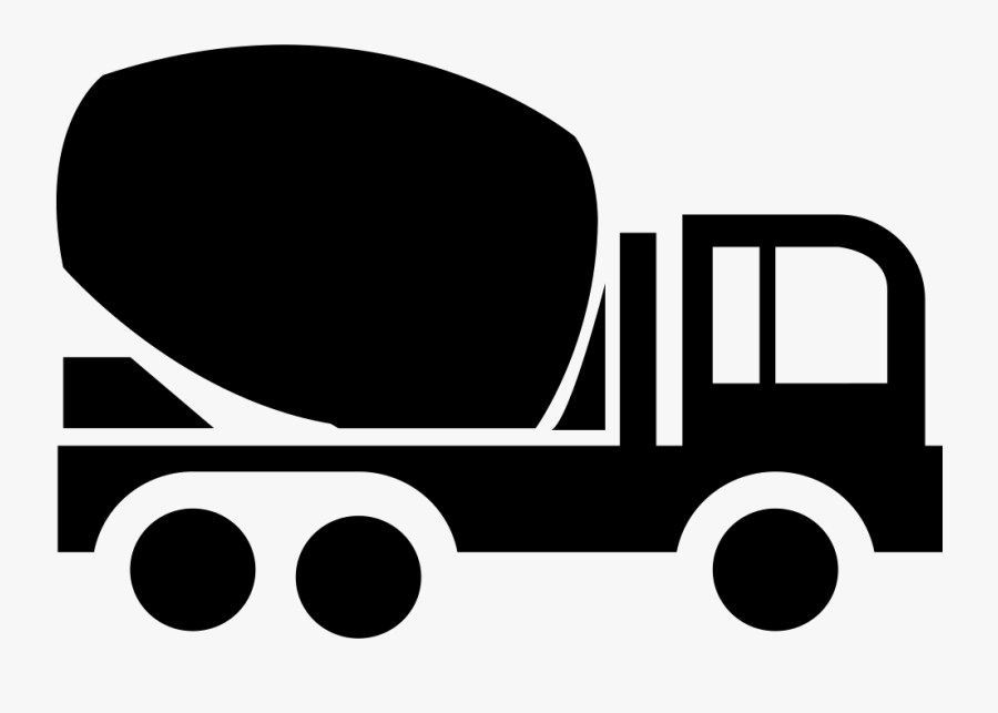 Concrete Truck - Ready Mix Truck Icon , Free Transparent Clipart ...