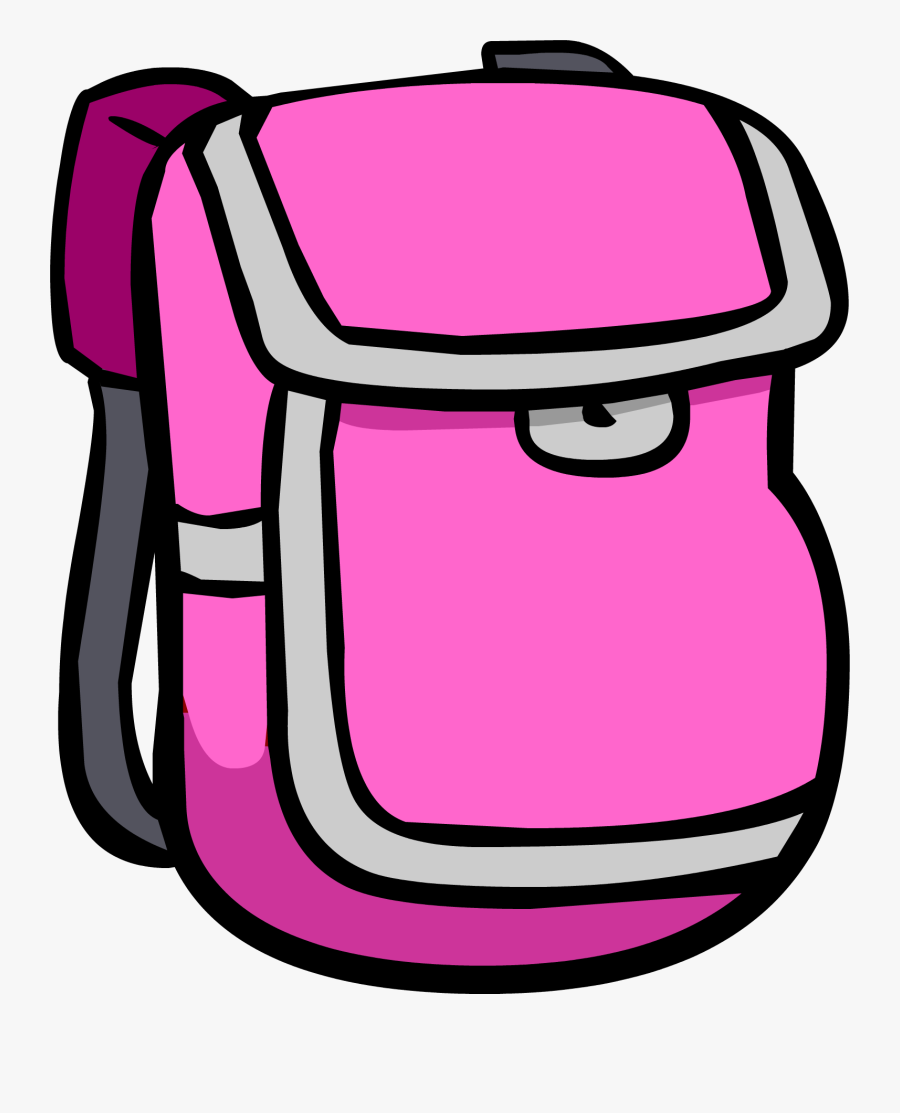 Backpack Clipart Club Penguin - Clipart Backpack Png , Free Transparent ...