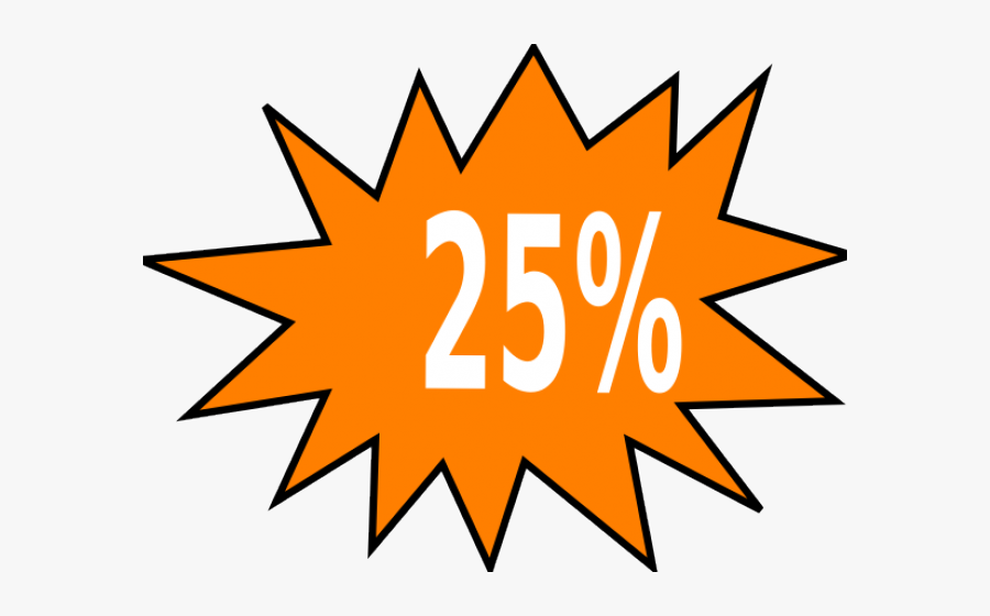 Transparent 25 Off Png - 50% Clipart , Free Transparent Clipart ...