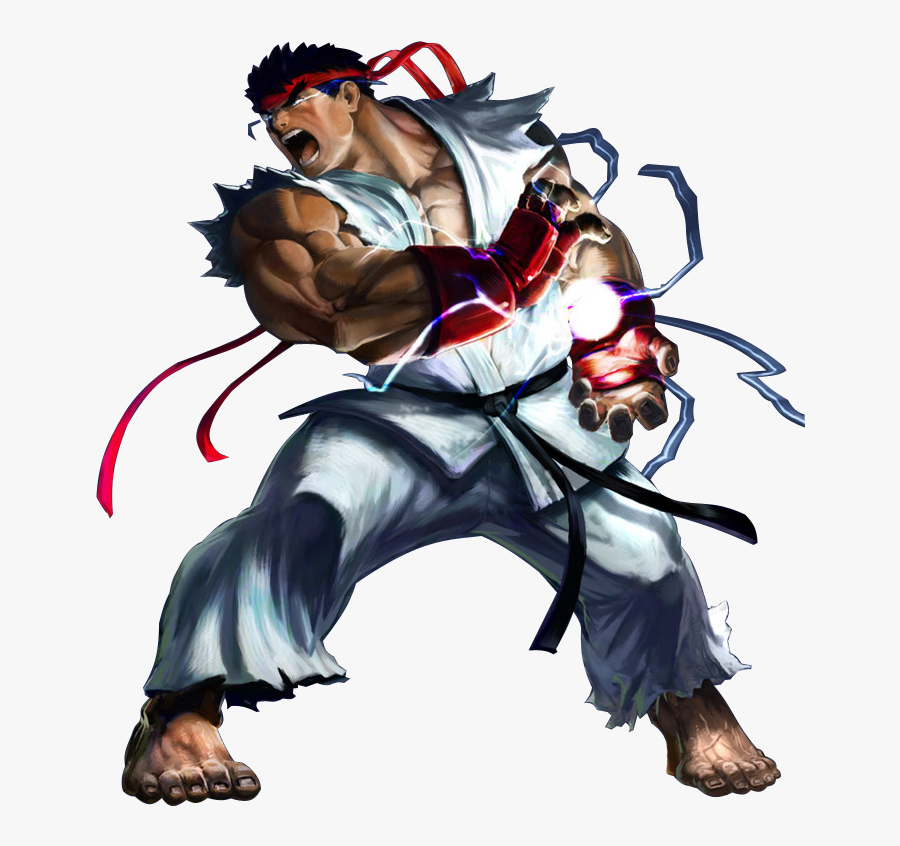 Transparent Fighter Pilot Clipart - Ryu Street Fighter 5 Png , Free ...