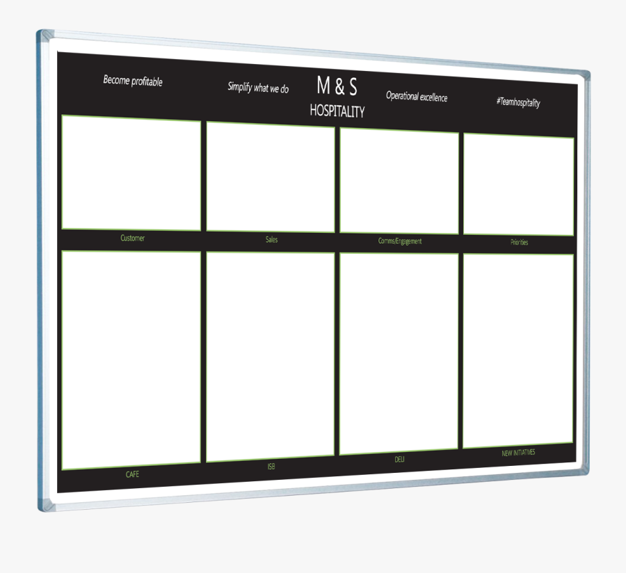 Custom Printed Planner Whiteboards - Weekly White Boards , Free ...