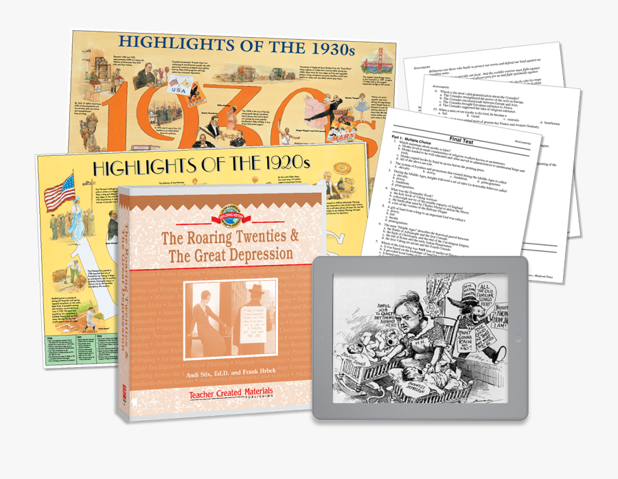 The Roaring Twenties And The Great Depression - Brochure , Free ...