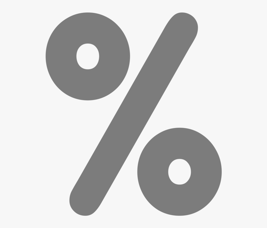 Text,symbol,brand - Percent Transparent Background , Free Transparent ...