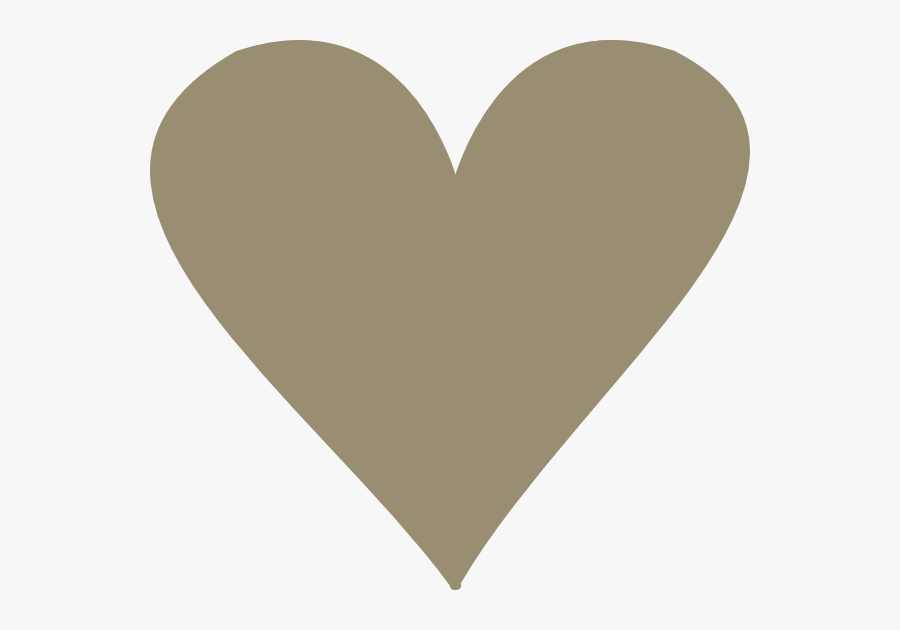 Tan Heart Clipart - Heart , Free Transparent Clipart - ClipartKey