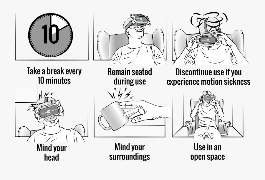 Vision Clipart Bad Eyesight - Vr Risks , Free Transparent Clipart ...