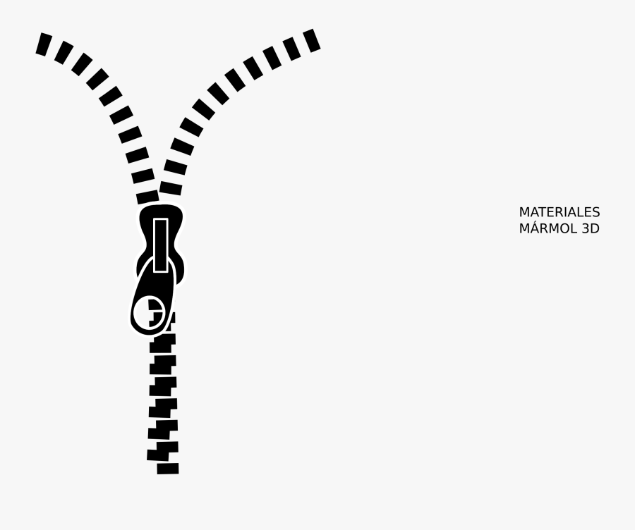 Clipart - Zipper Stencils , Free Transparent Clipart - ClipartKey