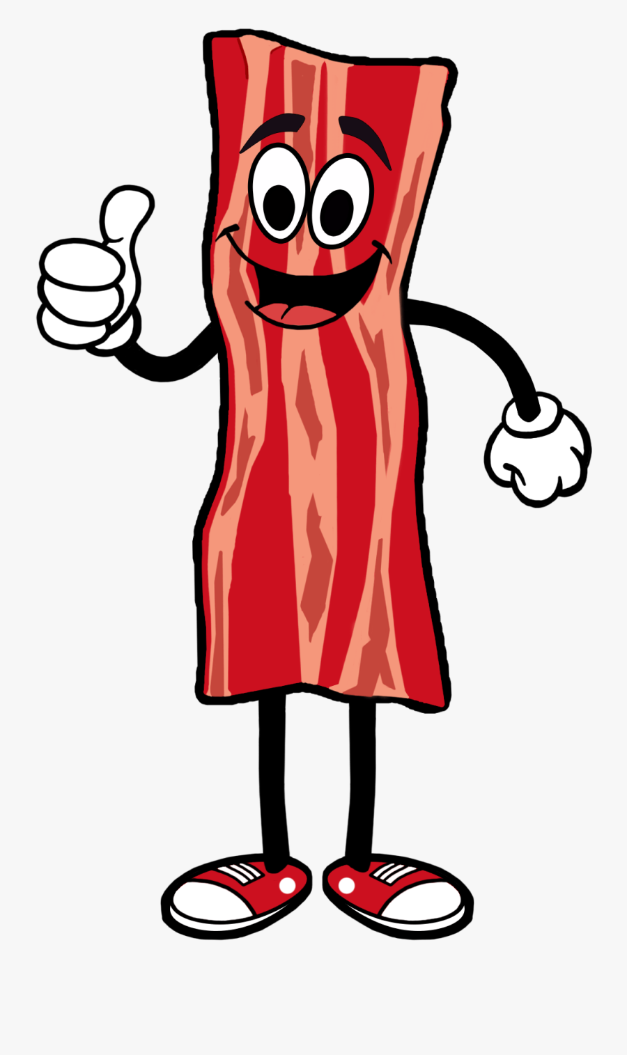 Bacon Cartoon Transparent Background - Bacon Cartoon , Free Transparent ...