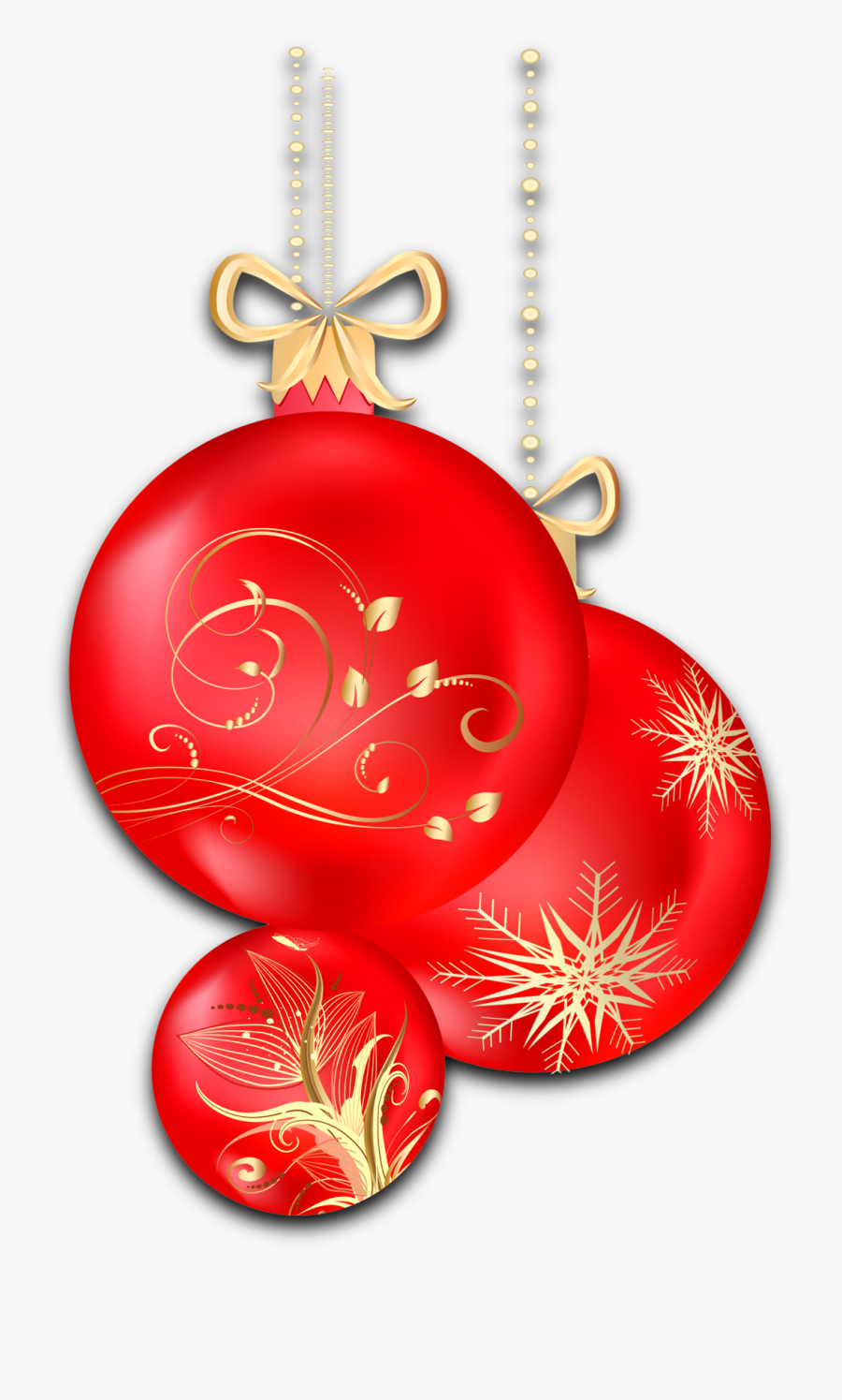 Red Christmas Ornament Clipart , Free Transparent Clipart - ClipartKey