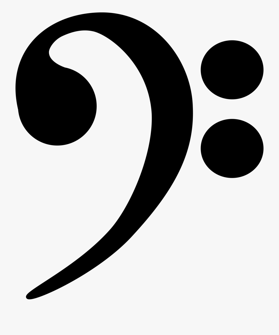 Bass Clef Zene Pinterest - Bass Clef Clip Art Free , Free Transparent ...