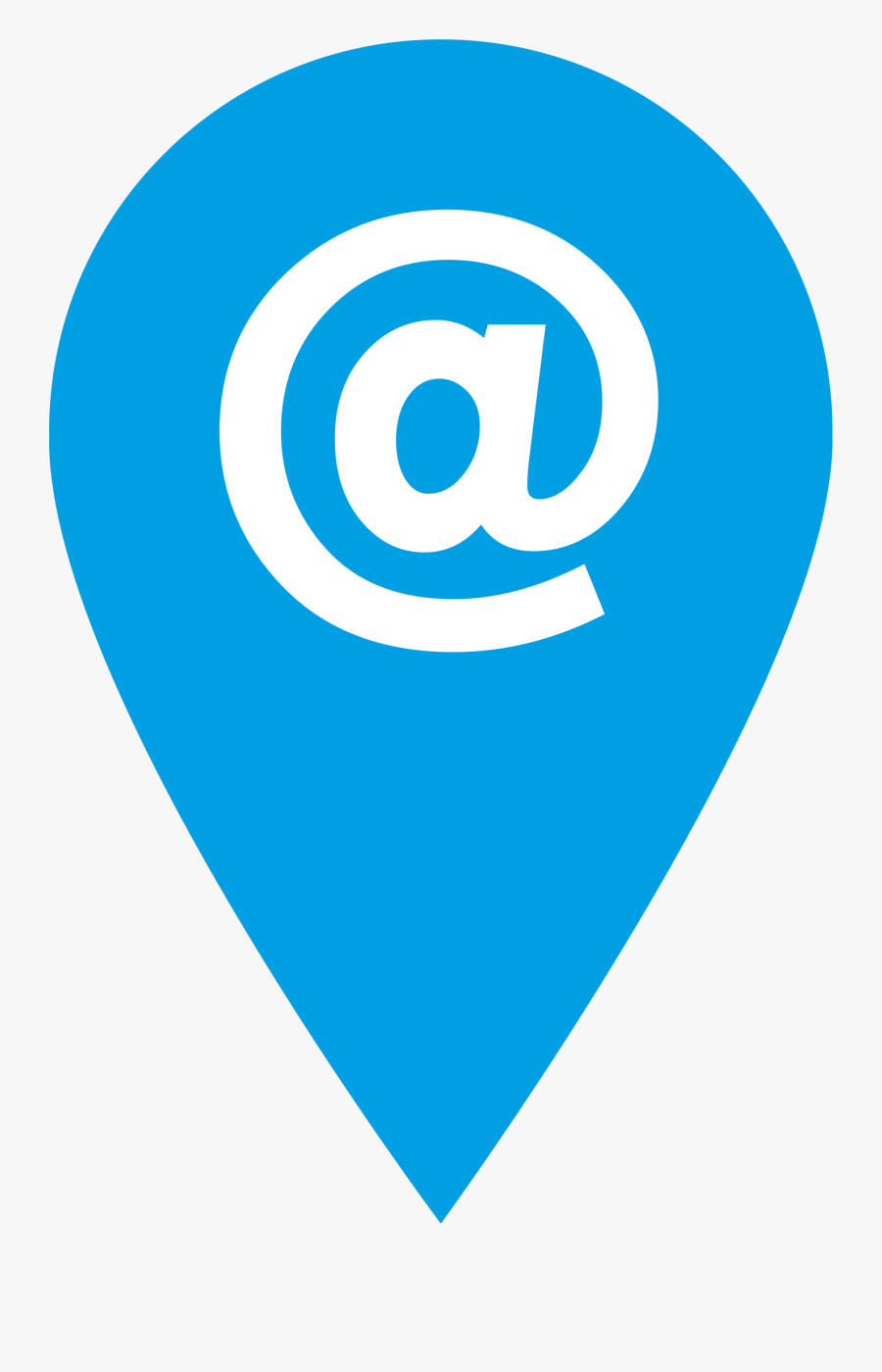 Transparent Mail Clipart Png - Blue Color Icon Png , Free Transparent ...