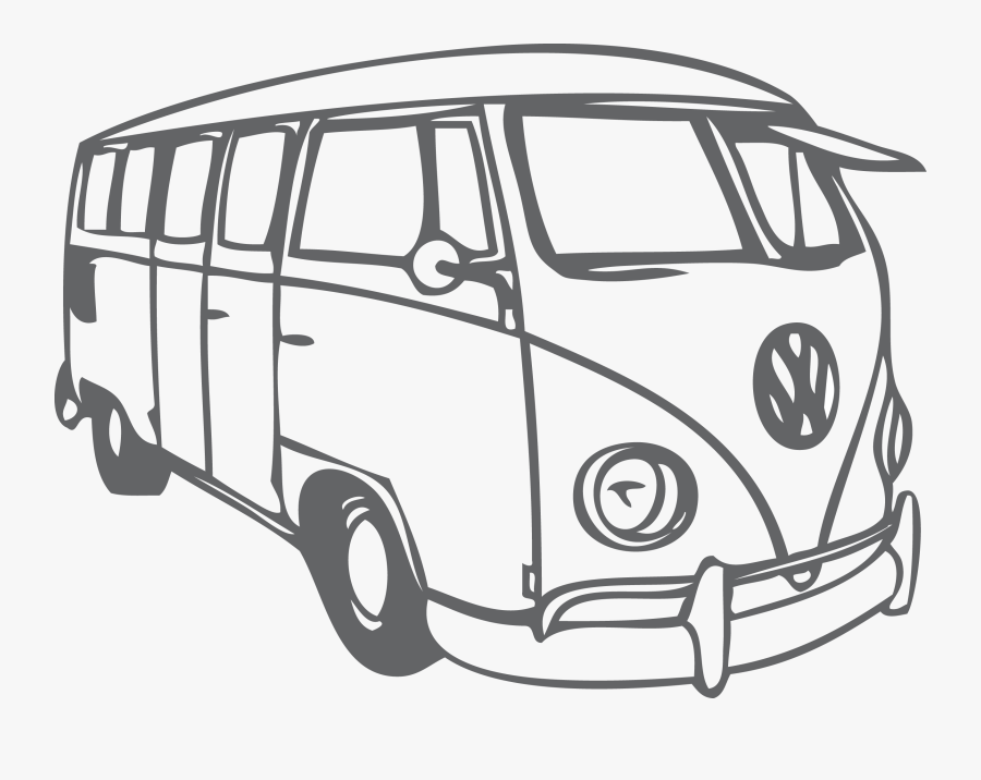 Collection Of Free Van Drawing Retro Download On Ui - Vw Bus Vektor ...