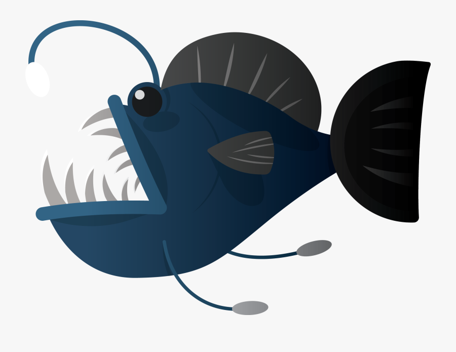 Sea Clipart Deep Sea - Deep Sea Fish Vector , Free Transparent Clipart ...