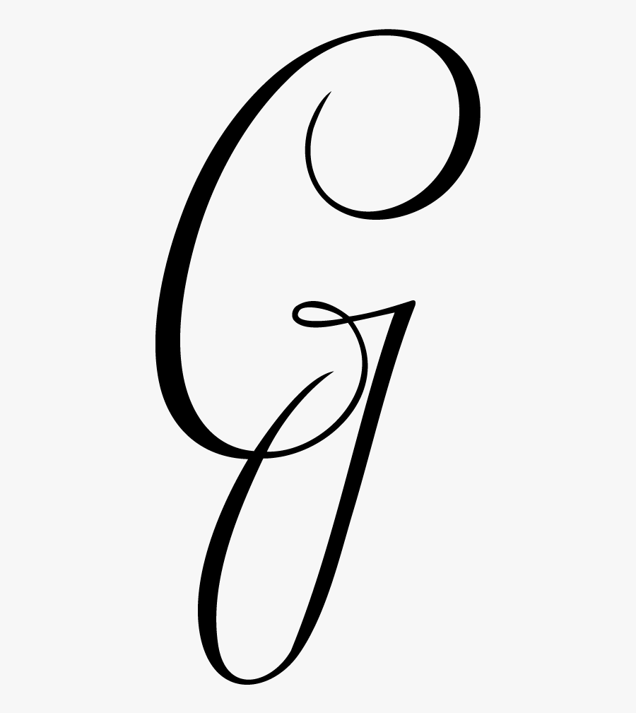 Capital G Cursive
