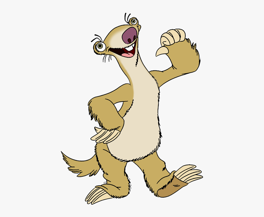 Sid Ice Age Cartoon , Free Transparent Clipart - ClipartKey