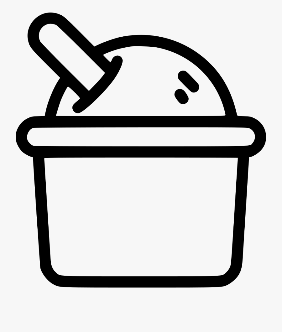 Cream Svg Png Icon - Ice Cream Cup Icon Png , Free Transparent Clipart ...
