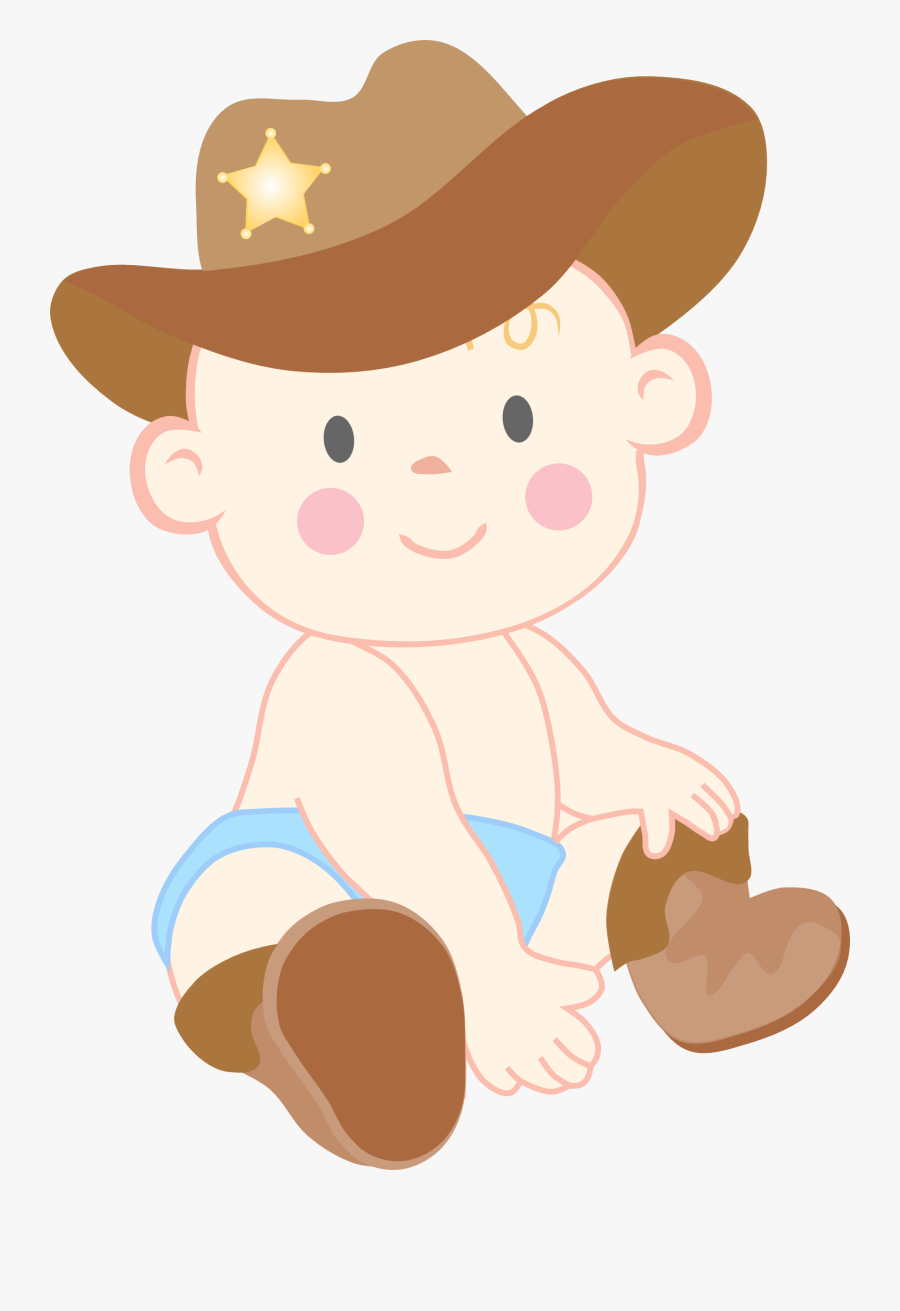 Baby Cowboy Baby Shower , Free Transparent Clipart - ClipartKey