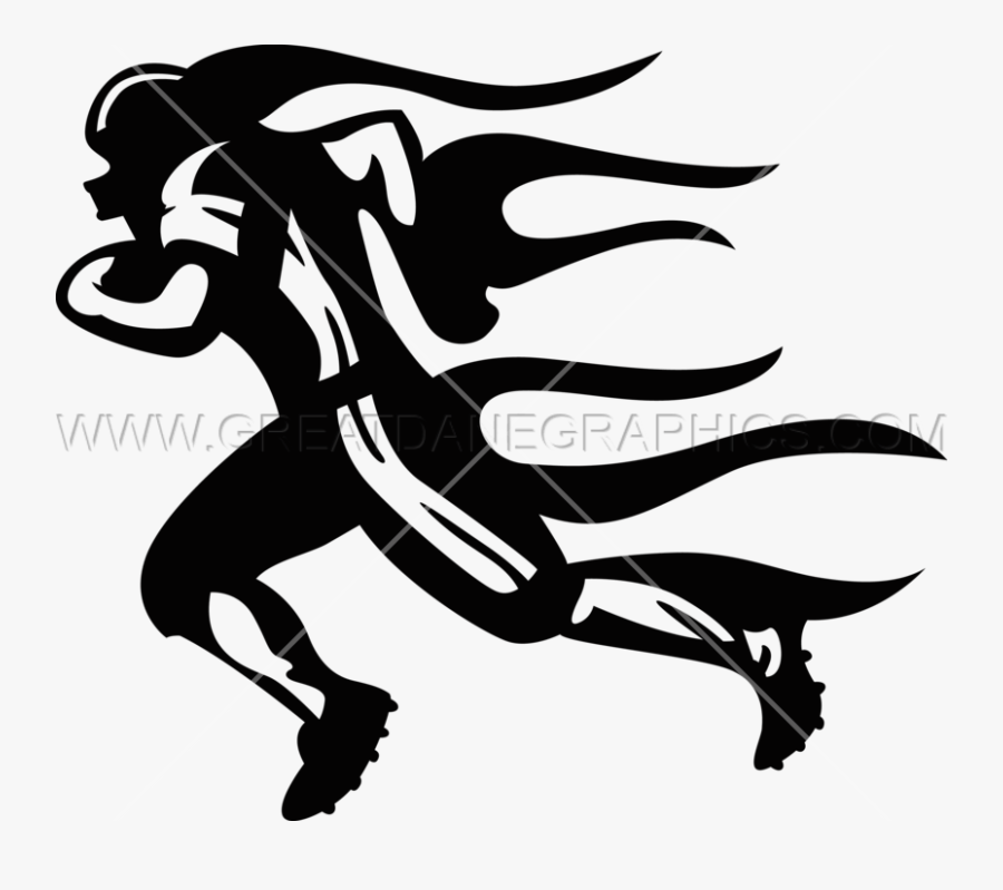 Football Runner Png Clipart - Illustration , Free Transparent Clipart ...