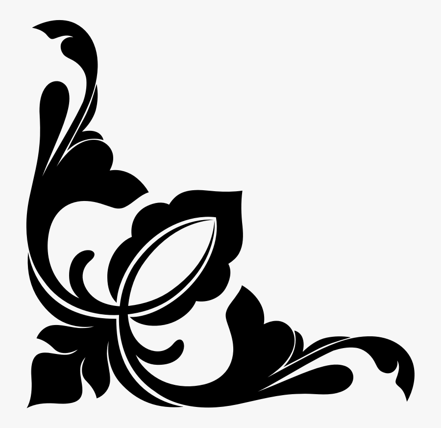All Photo Png Clipart - Corner Clipart Black And White Png , Free ...